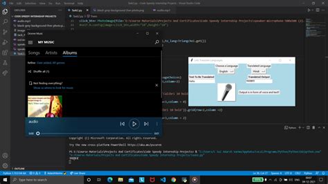 Language Translator System Using Python Adarzhvarma
