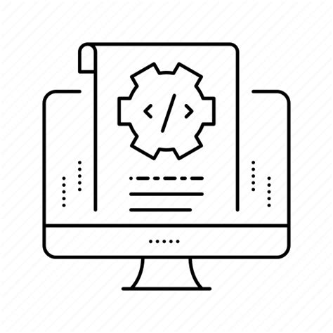 Script Code Software Program Development Freeware Download Icon
