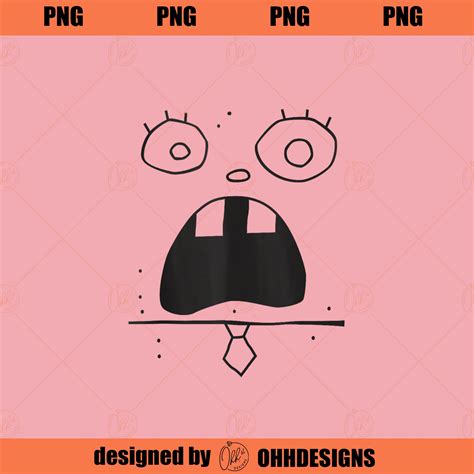 Spongebob Squarepants Doodle Bob Face Costume Png Download Inspire Uplift