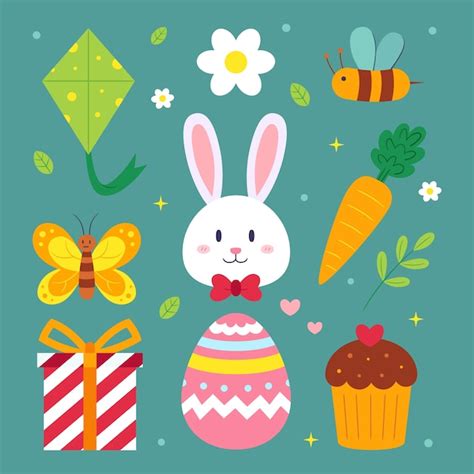 Candy Rabbits Vectors And Illustrations For Free Download
