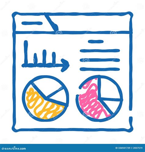 Statistical Analysis Line Icons Collection Probability Data Analysis
