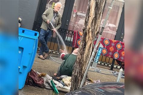 San Francisco Gallery Owner Soaks Homeless Woman With Hose Video