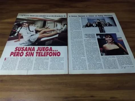 Ak Susana Traverso Clippings Revista Pgs Mercadolibre
