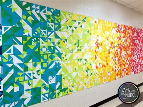 Back To School Collaborative Mural 2017 Art With Mrs Nguyen