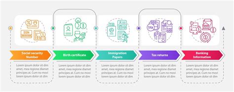 Social Program Application Rectangle Infographic Template Documents