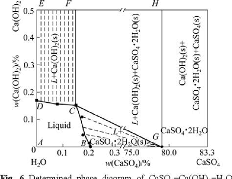 Figure 6 From Phase Equilibrium Of Caso4caoh2h2o System Semantic