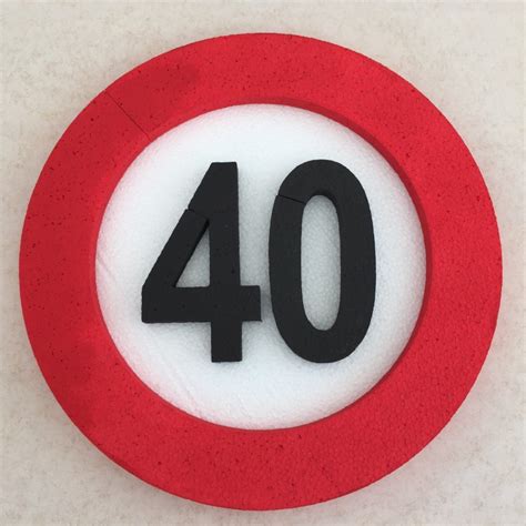 Traffic Sign Decoration 40
