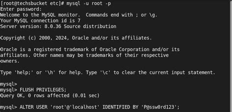 Reset Mysql Password On Rocky Linux 9 And Fix Access Denied For User ‘rootlocalhost