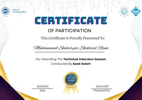 Muhammad Sheharyar Shahzad Rana On Linkedin During A Technical Interview Session At Umt