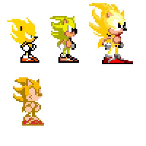 Pixilart Super Sonics By Gavin2040
