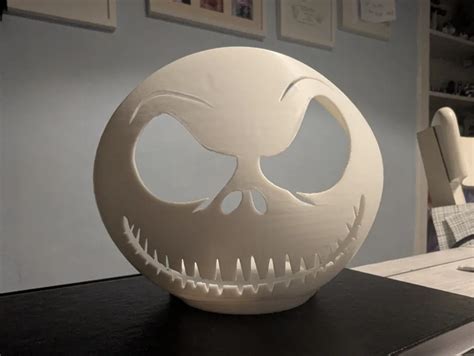 Jack Skellington Echo Dot Skin By Audiopsyence Makerworld Download Free 3d Models