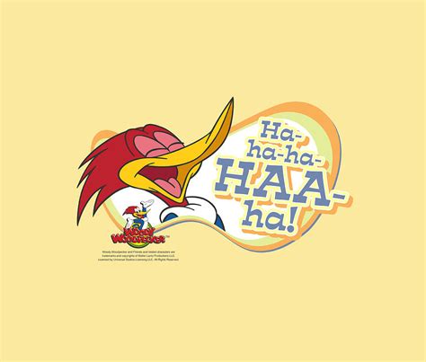 Woody Woodpecker Famous Laugh Digital Art By Brand A Pixels