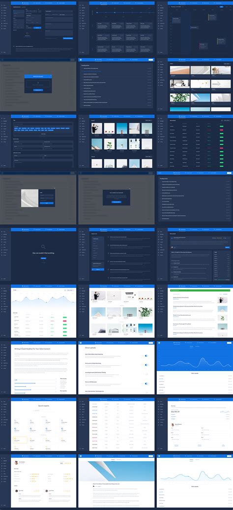 Admin Dashboard UI Kit On Behance Admin Dashboard UI Kit On Behance