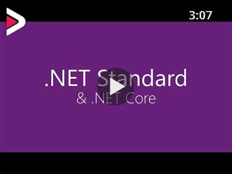 NET Standard NET Core and Timelines دیدئو dideo