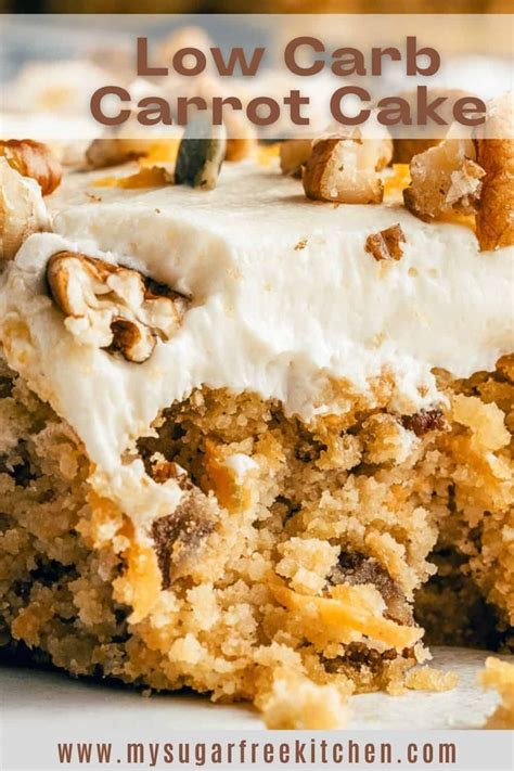 Low Carb Carrot Cake Recipe