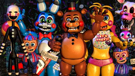 Fnaf 2 Toys Pack C4d By Codoshi On Deviantart