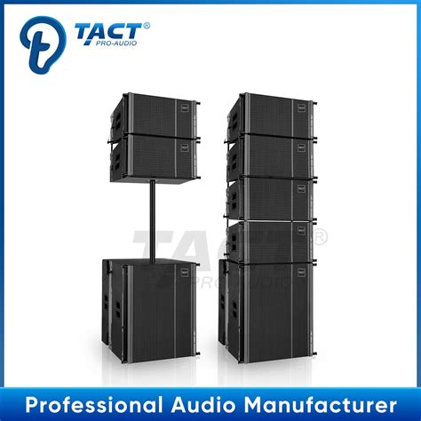 Tact Tq Pprofessional Audio Speaker Single Inch Line Array With Subwoofer Professional