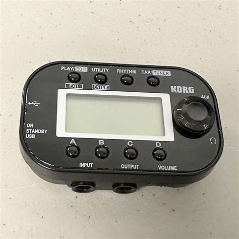 Korg Px Mini Pandora Multi Effects Processor Black Reverb