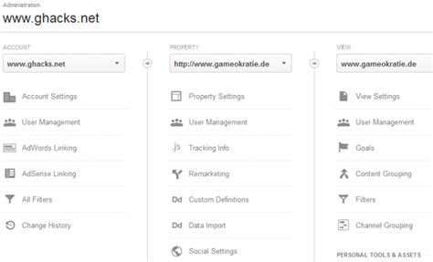 How To Delete Websites On Google Analytics GHacks Tech News