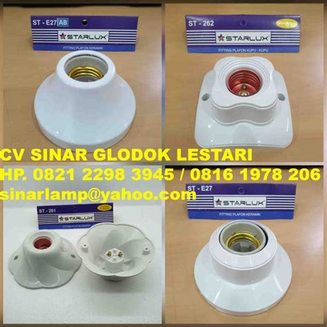 Fitting Lampu Plafon E Starlux