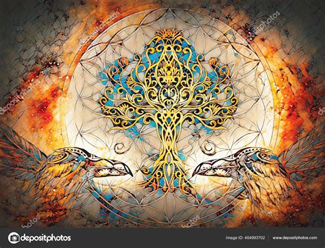 Tree Of Life Symbol Sacred Geometry