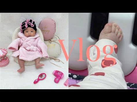 VLOG 40 51일 육아일상 b형간염2차 산후검진 셀프 50일 촬영 YouTube