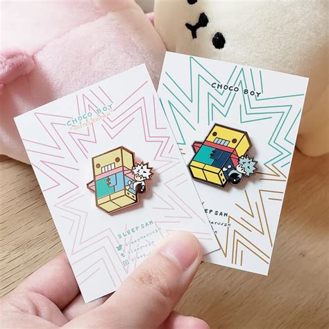Tiny Peepo Enamel Pins Jeaninis Art Shop