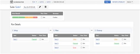Verification Modes Available In Screenster