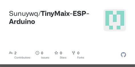 GitHub Sunuywq TinyMaix ESP Arduino