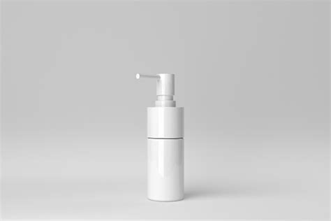 스킨 케어 제품 프리젠 테이션을위한 흰색 배경에 화장품 디스플레이 3d 렌더 3차원 형태에 대한 스톡 사진 및 기타 이미지 3차원 형태 개성 개념 단일 객체 Istock