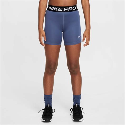 Buy Nike Pro Girls Shorts Diffused Blue Black White Nike Saudi