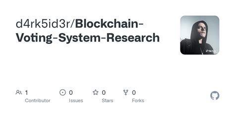 github d4rk5id3r blockchain voting system research