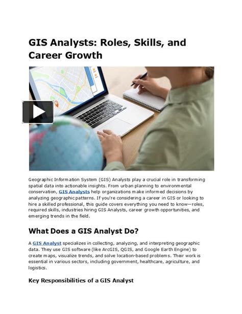 ppt gis analysts mapping the future with spatial data powerpoint