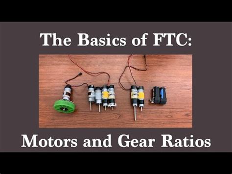 Intro To Motors FTC Basics YouTube