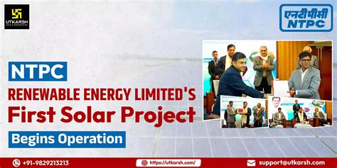 Ntpc Renewable Energys 1st Solar Project Begins Operation