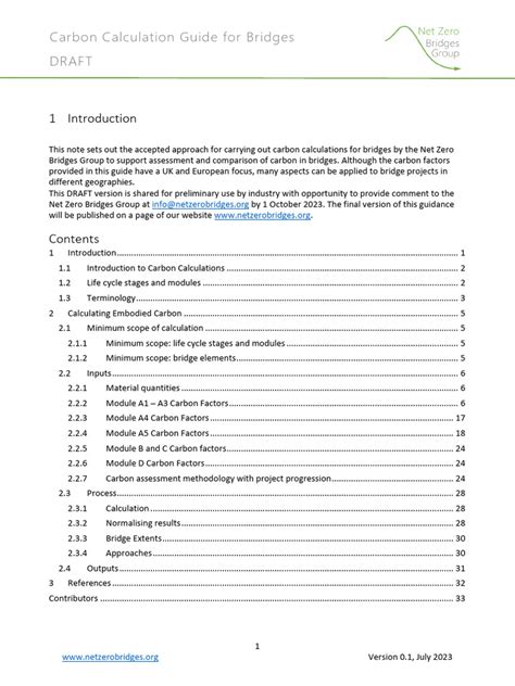 Carboncalculationguideforbridges Draft V01 Pdf Concrete Cement Carboncalculationguideforbridges Draft V01 Pdf Concrete Cement