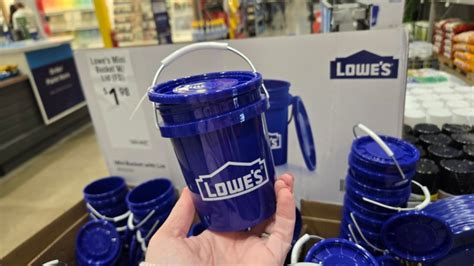 Viral Lowes Mini Bucket Only 198 Now Food Safe And W Lids Hip2save
