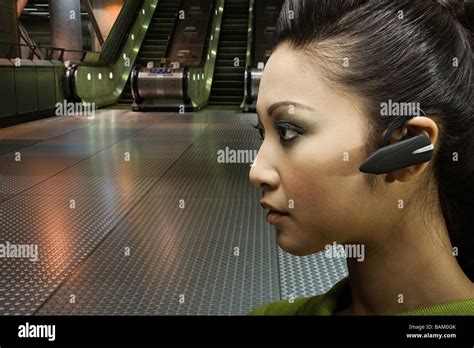 Bluetooth Headset Hi Res Stock Photography And Images Alamy