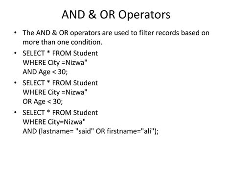 introduction to structured query language sql ppt download