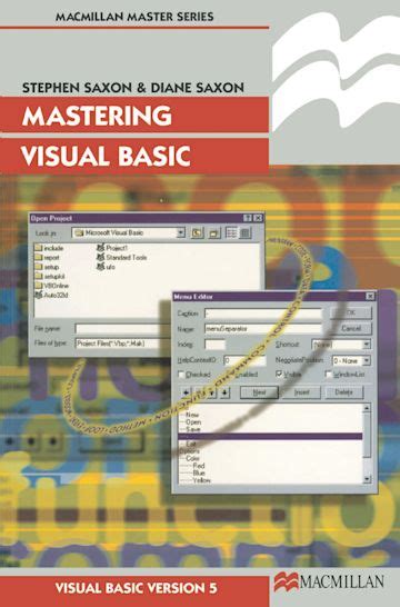 Mastering Visual Basic Bloomsbury Master Series Diane Saxon Red Globe Press