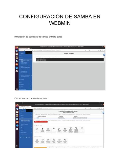 Samba En Webmin Pdf