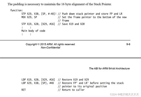 Arm V8a体系结构 第九章 Arm64平台的abi（application Binary Interface ）arm Abi规范 Csdn博客