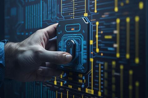 Premium Photo Cyber Security System Data Protection Digital