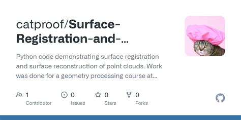 Surface Registration And Surface Reconstruction Of Point Cloudspaperpdf At Main · Catproof