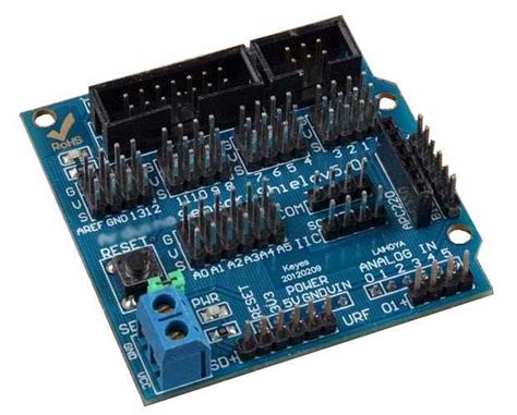 Sensor Shield V50 Pinout Guide For Arduino Projects