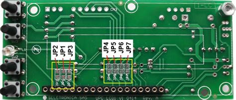 Lcd Display Jumpers Back View Bisotronic