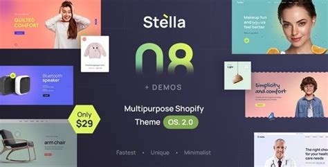 Stella Multipurpose Shopify Theme Os Rtl Support Wordpress Gpl