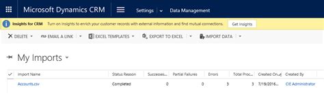 Uploading Data To Dynamics Crm Online Carl De Souza