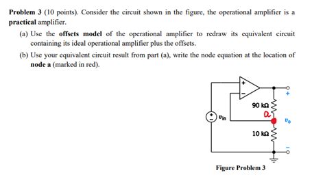 Solved Problem Points Consider The Circuit Shown In Chegg Com