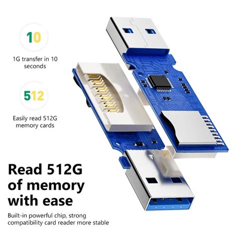 카드 리더기 Usb 30 마이크로 Sd Tf 카드 메모리 리더기 고속 멀티 카드 라이터 어댑터 플래시 드라이브 노트북
